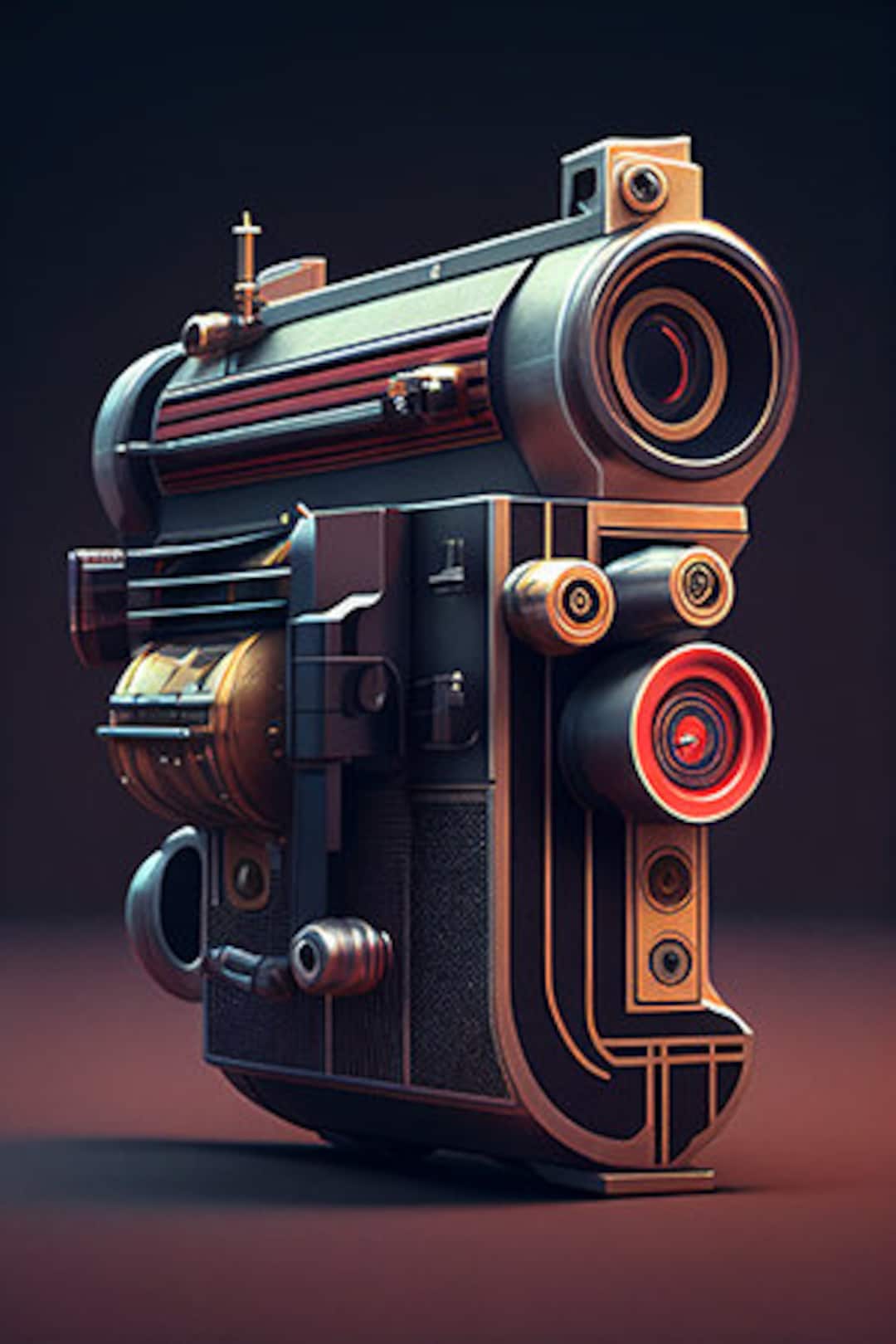 Monocular Digital Download Poster Art - Etsy