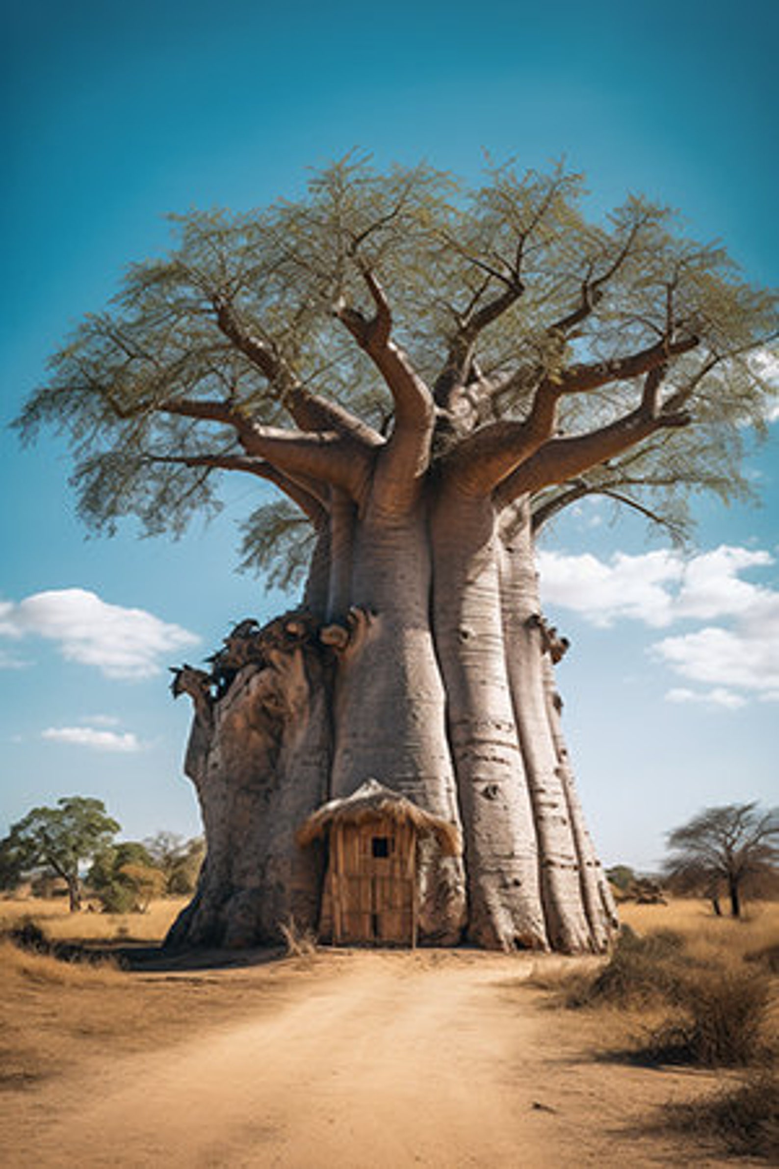 Árbol Baobab Arte del cartel de descarga digital - Etsy España