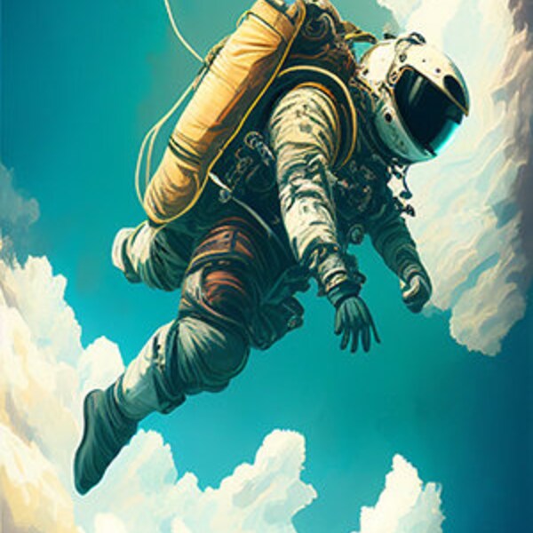 Skydiving Poster - Etsy