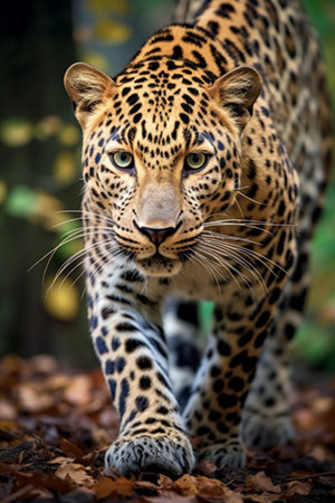 Amur Leopard Digital Download Poster Art - Etsy