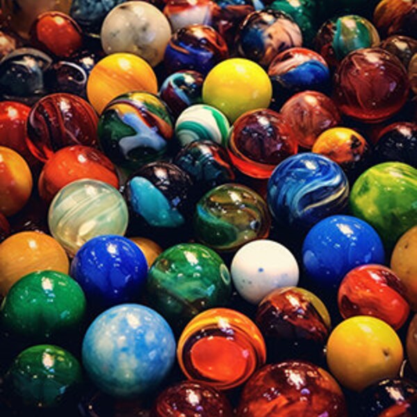 Marbles Poster - Etsy