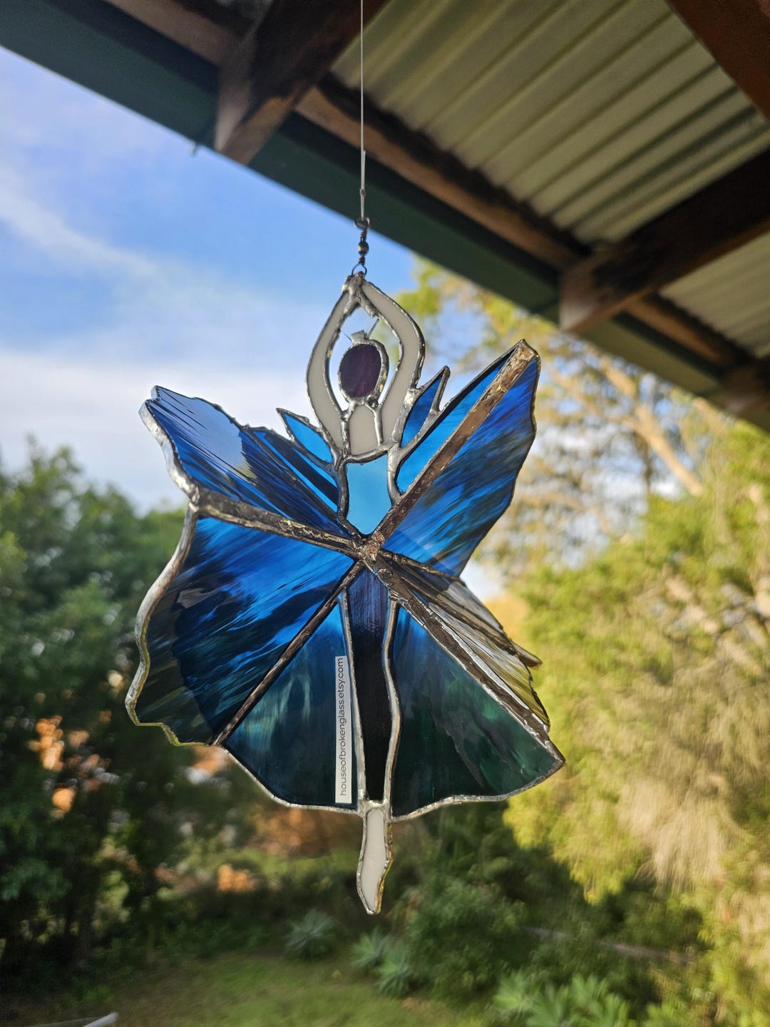 Dancing Lady PATTERN for Stained Glass Spinner - Ballet - DIGITAL ...