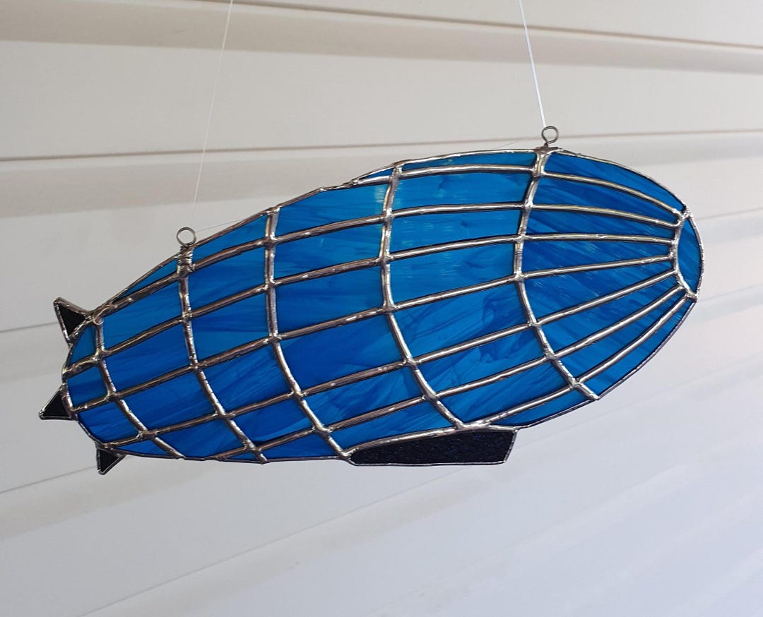 Blimp Pattern for Stained Glass - DIGITAL DOWNLOAD - Etsy