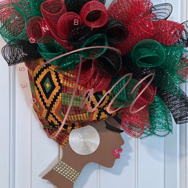 Afro Wreath - Etsy
