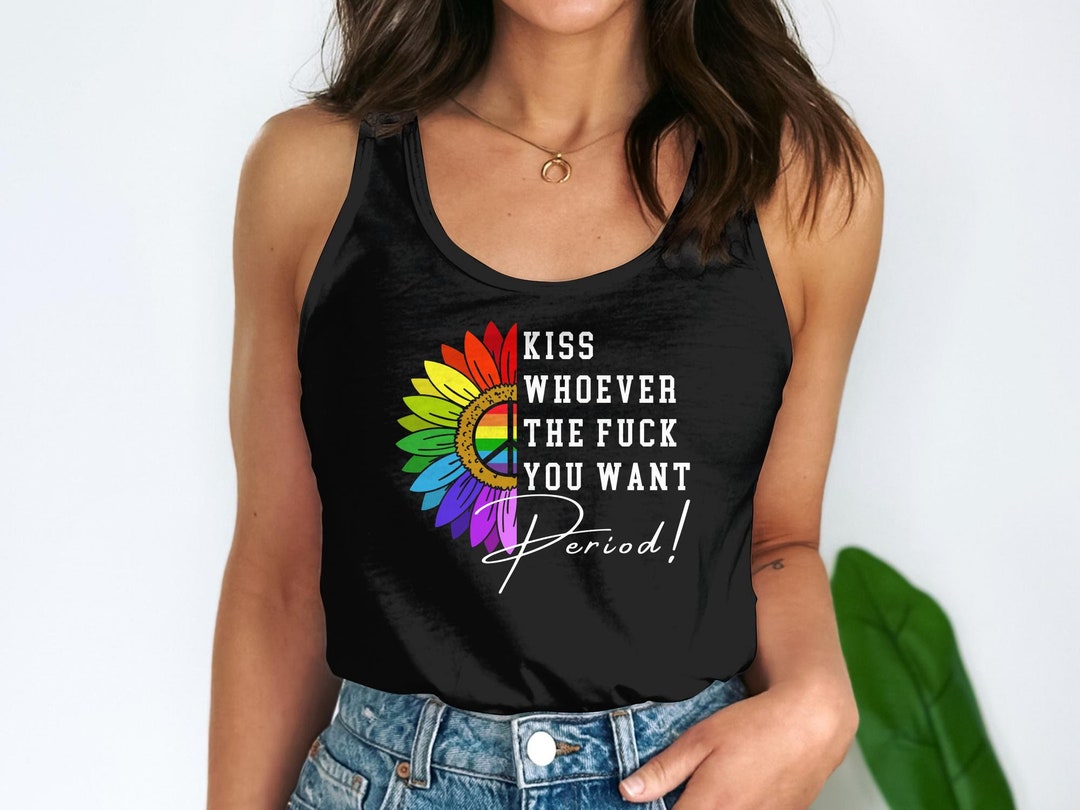 LGBTQ Pride Tank Top, Rainbow Colors Pride Tank, Equality Tank ...