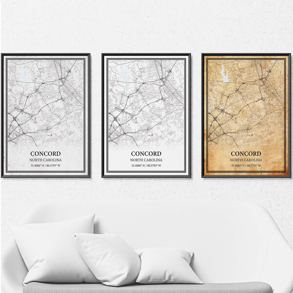 Concord North Carolina - Etsy