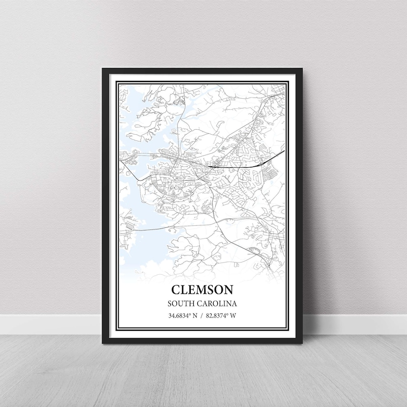 Clemson Art - Etsy