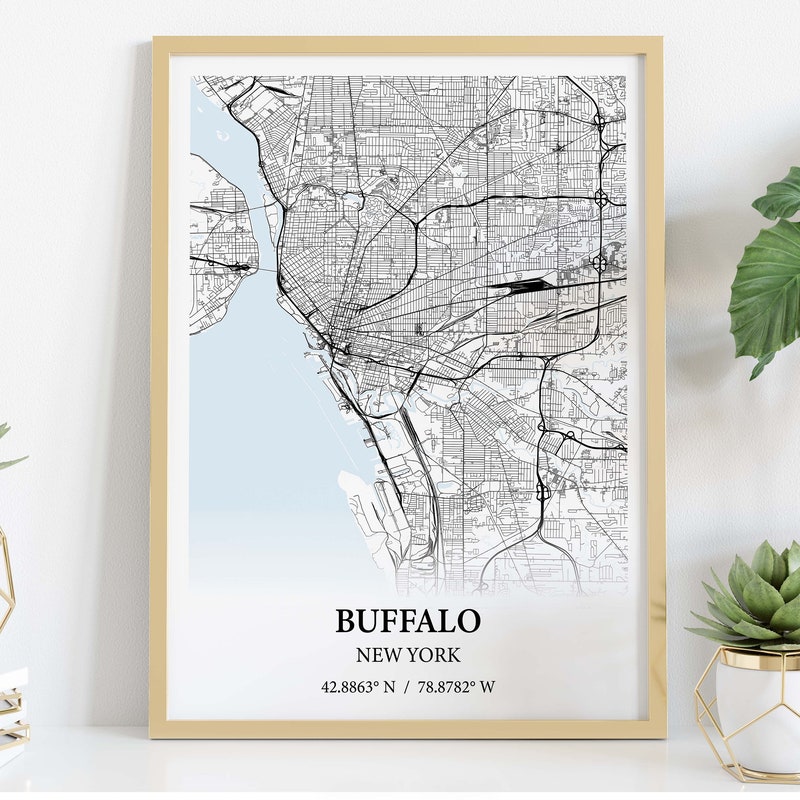 Buffalo Poster - Etsy