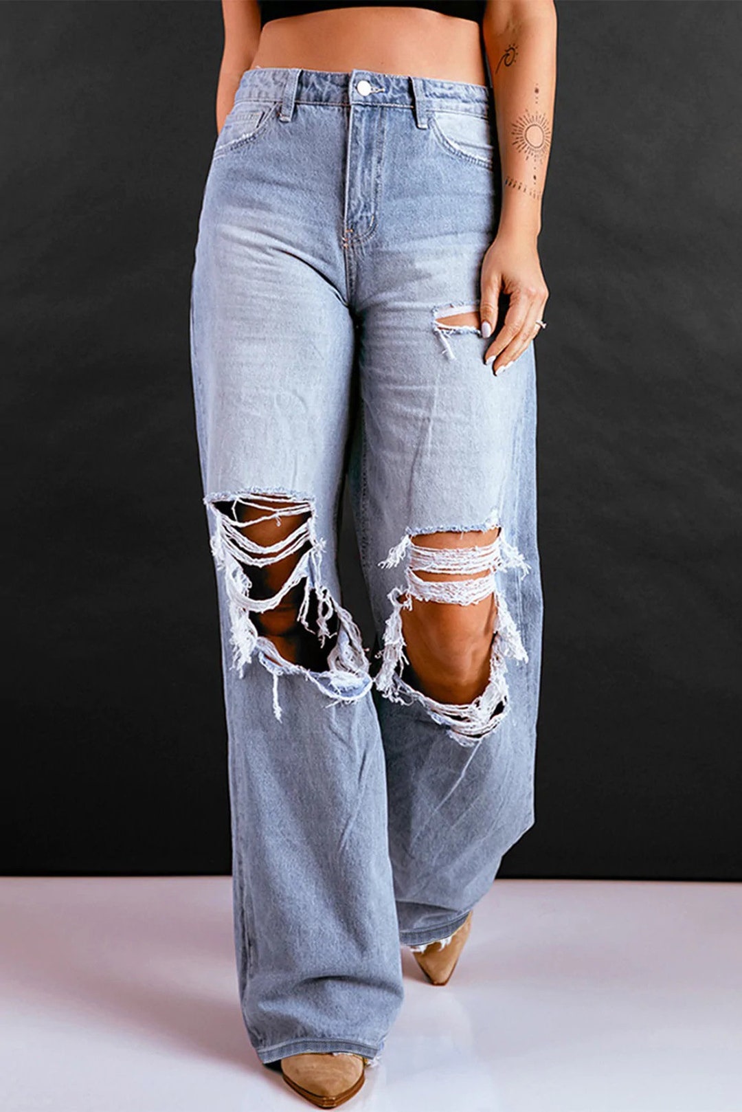 Ripped Jeans , Womens Ripped Jeans , Urban Jeans - Etsy