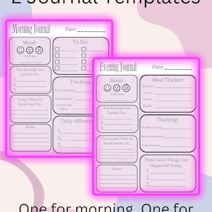 Daily Check-in Journal - Etsy