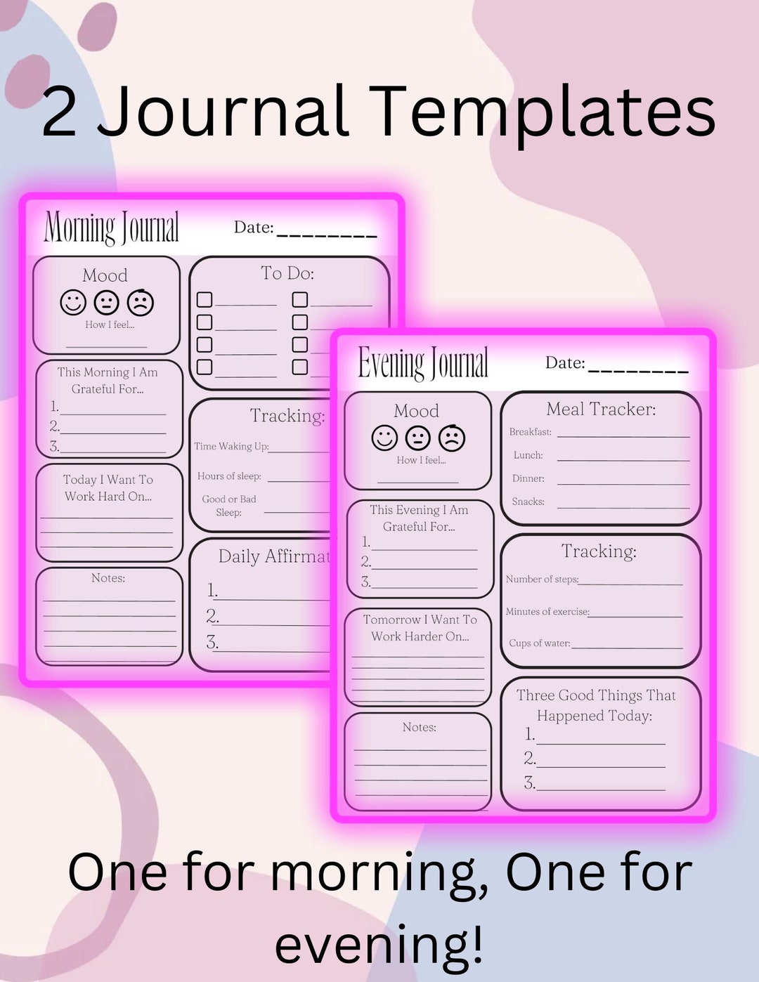 Daily Check-in Journal - Etsy