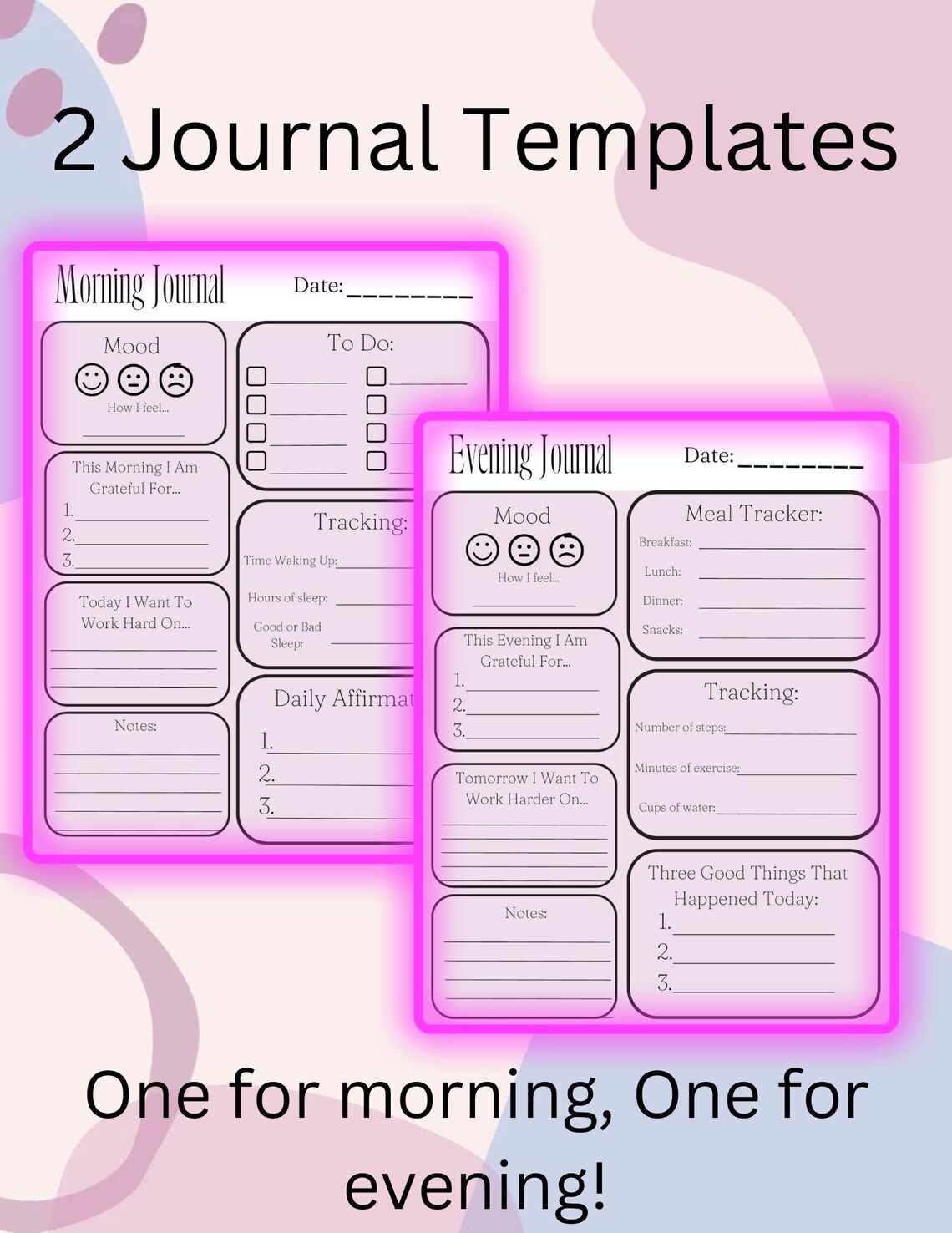 Daily Check-in Journal - Etsy