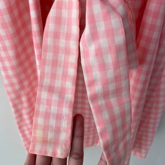 1960s Vintage Pink Alexa Gingham Dress - Gem