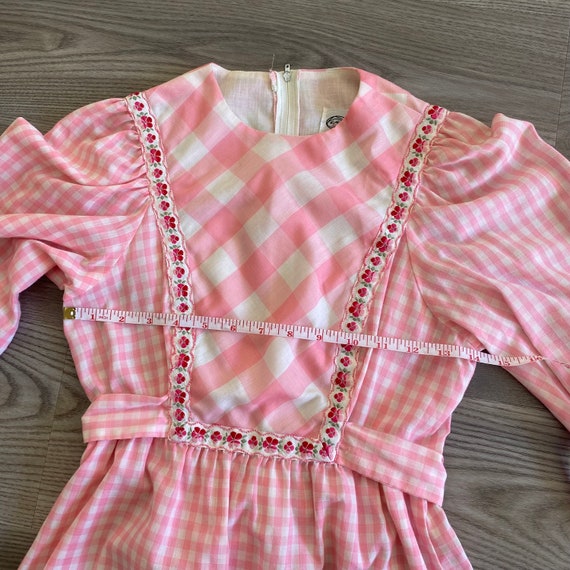 1960s Vintage Pink Alexa Gingham Dress - Gem