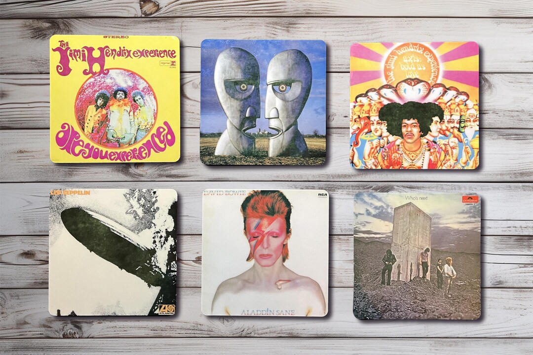 Classic Albums Coaster Set - Etsy