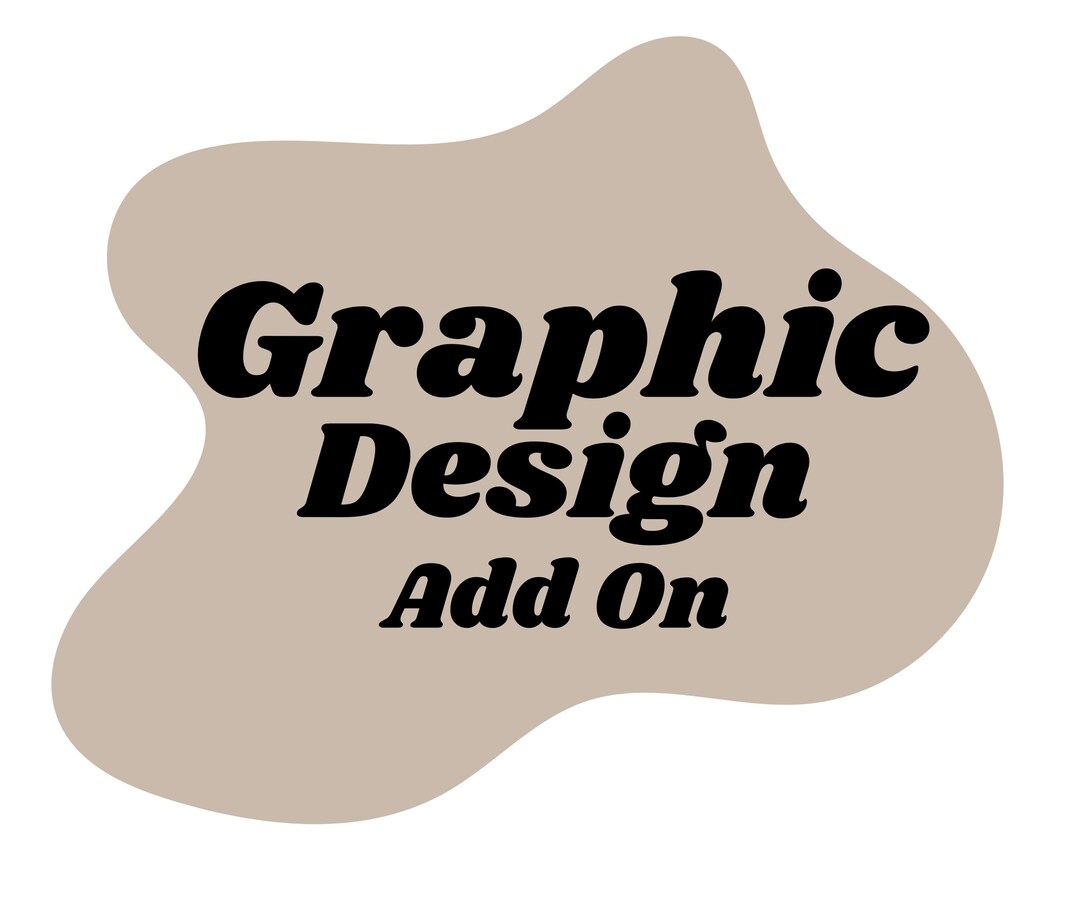Graphic Design Services Add on Logo - Etsy