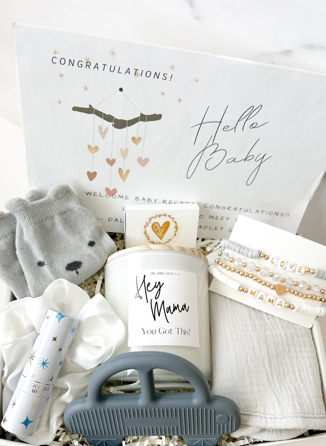 New Mom Gift Box, Pregnancy Gift Box, Mama to Be Gift Box, Expecting ...