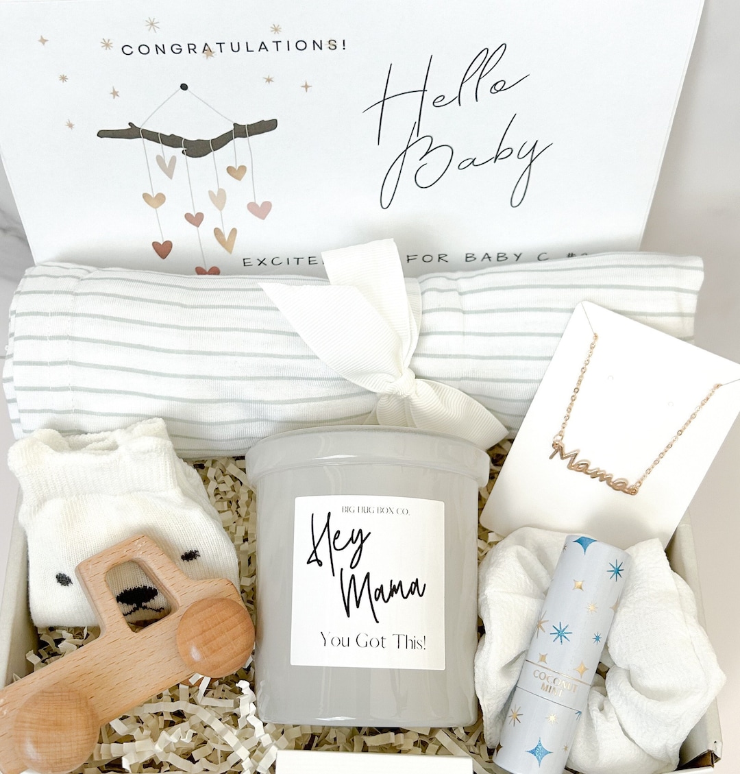 New Mom Gift Box, Pregnancy Gift Box, Mama to Be Gift Box, Mom and Baby ...