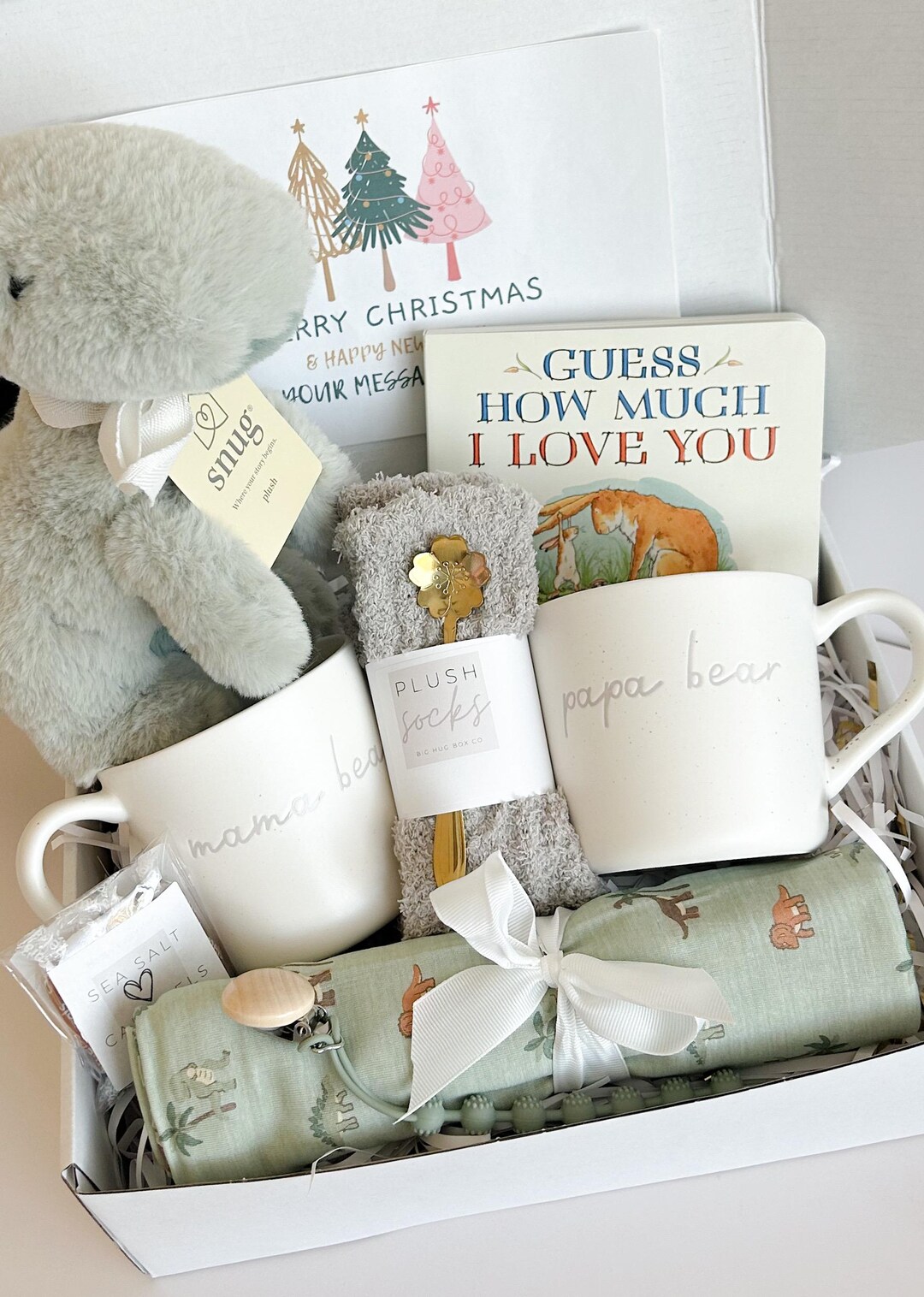 Expecting Parents Deluxe Gift Box, Gender Neutral New Mom and Dad Gift ...