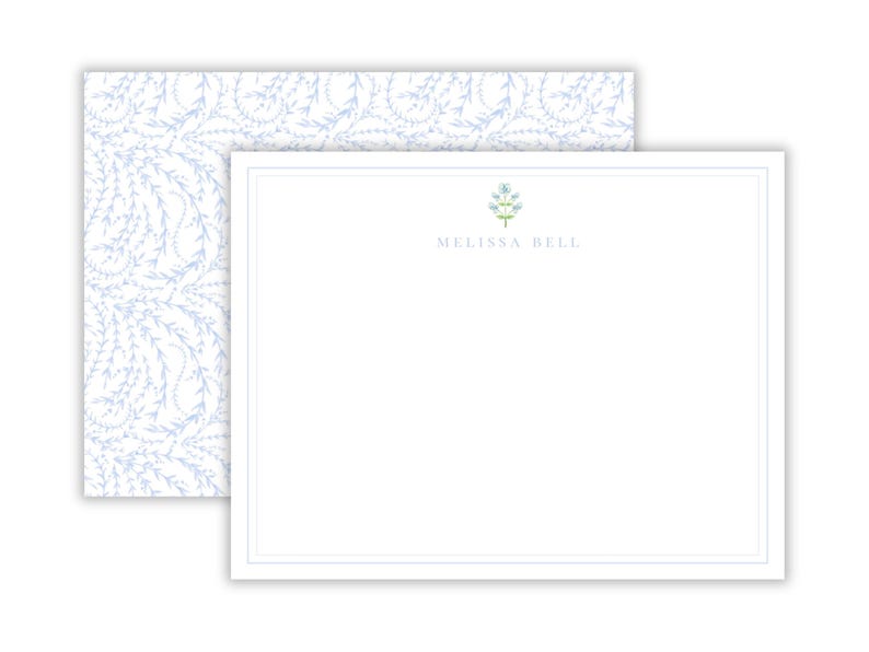 Watercolor Coastal Stationary | Grandmillennial Coastal Stationary ...