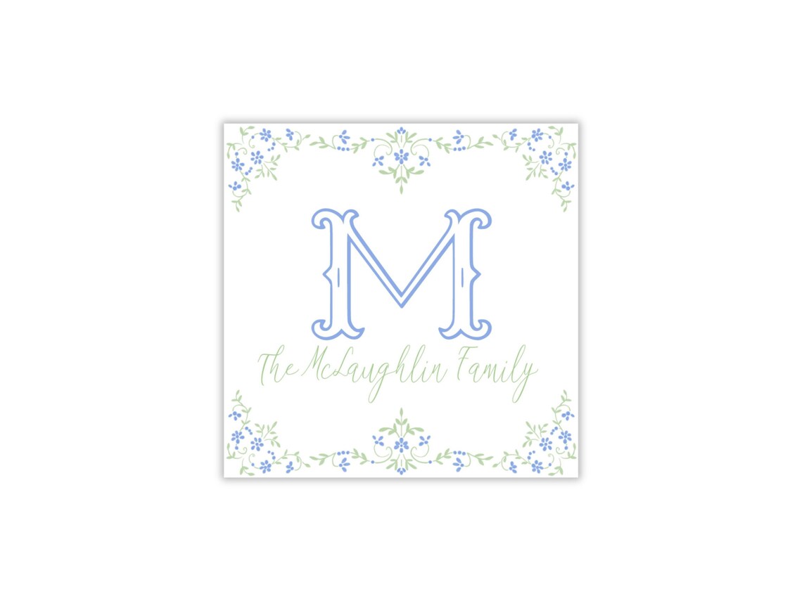 Watercolor Enclosure Card | Floral Enclosure Gift Card ...