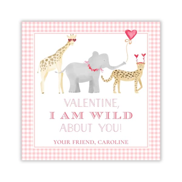 Watercolor Valentine - Etsy