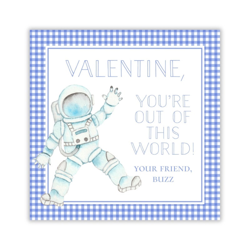 Space Valentine - Etsy