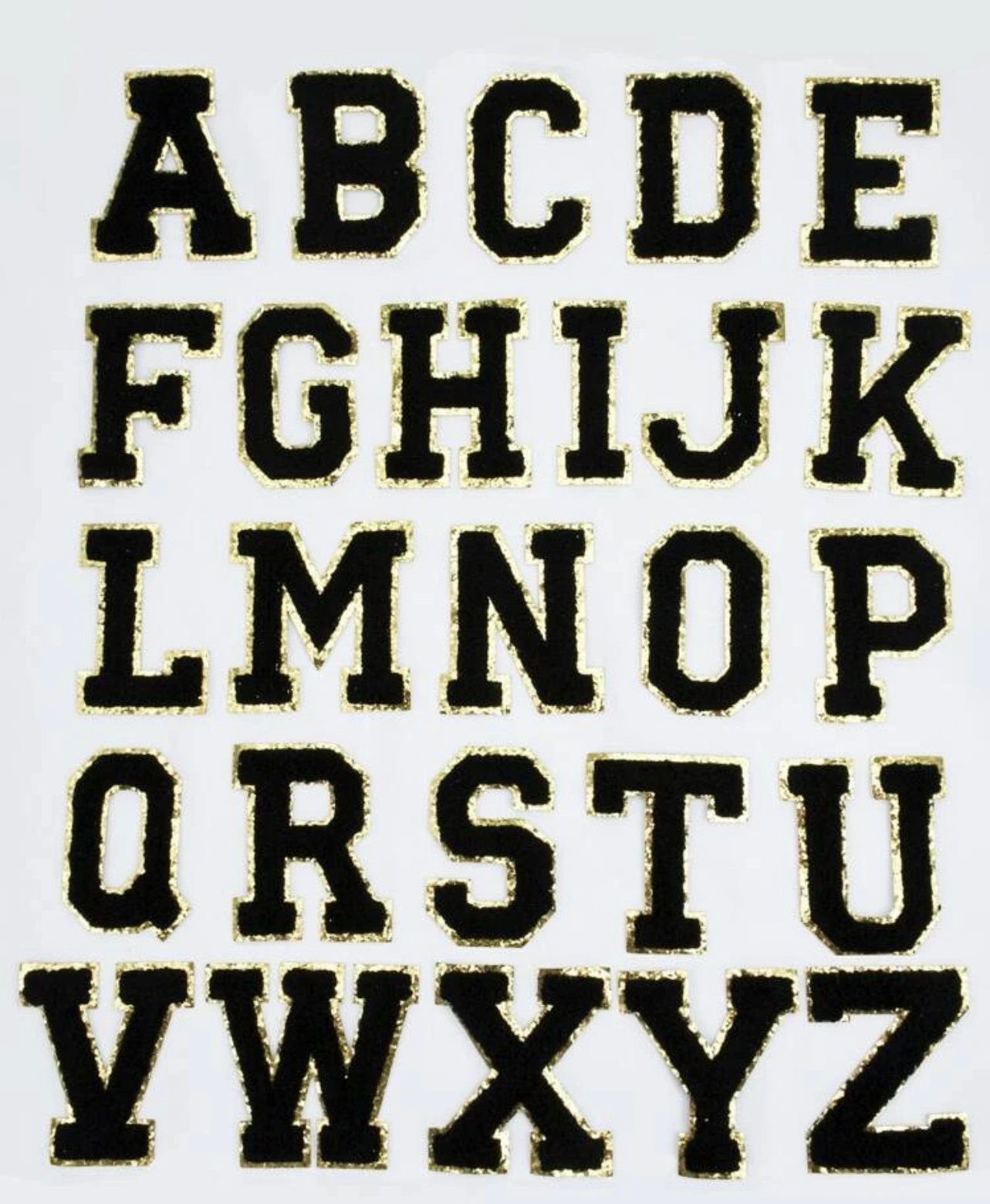 Preppy Varsity Letter Sparkly Sherpa Lettering Patch Trucker Hats ...