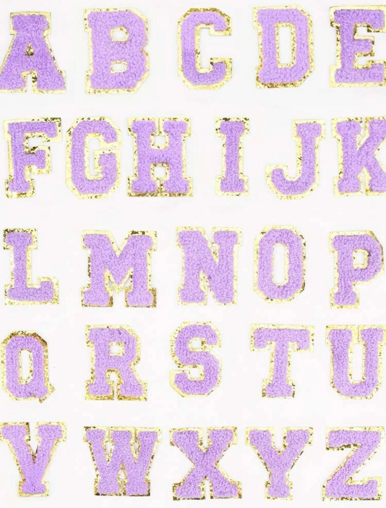 Preppy Varsity Letter Sparkly Sherpa Lettering Patch Trucker Hats ...