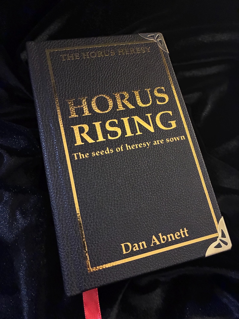 CUSTOM Horus Rising Hardcover Book Rebind - Etsy