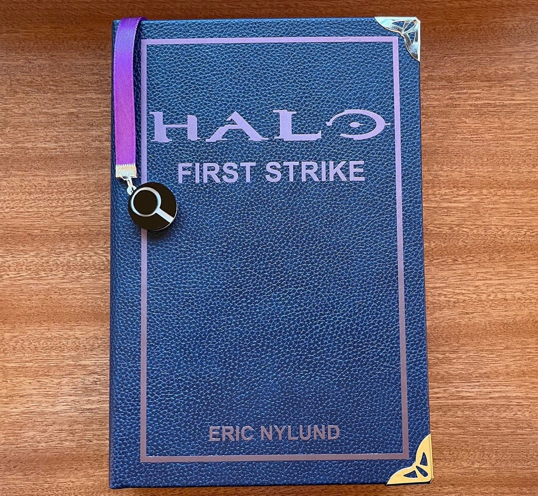 Halo First Strike by Eric Nylund Custom Hardcover Book Rebind, Special ...