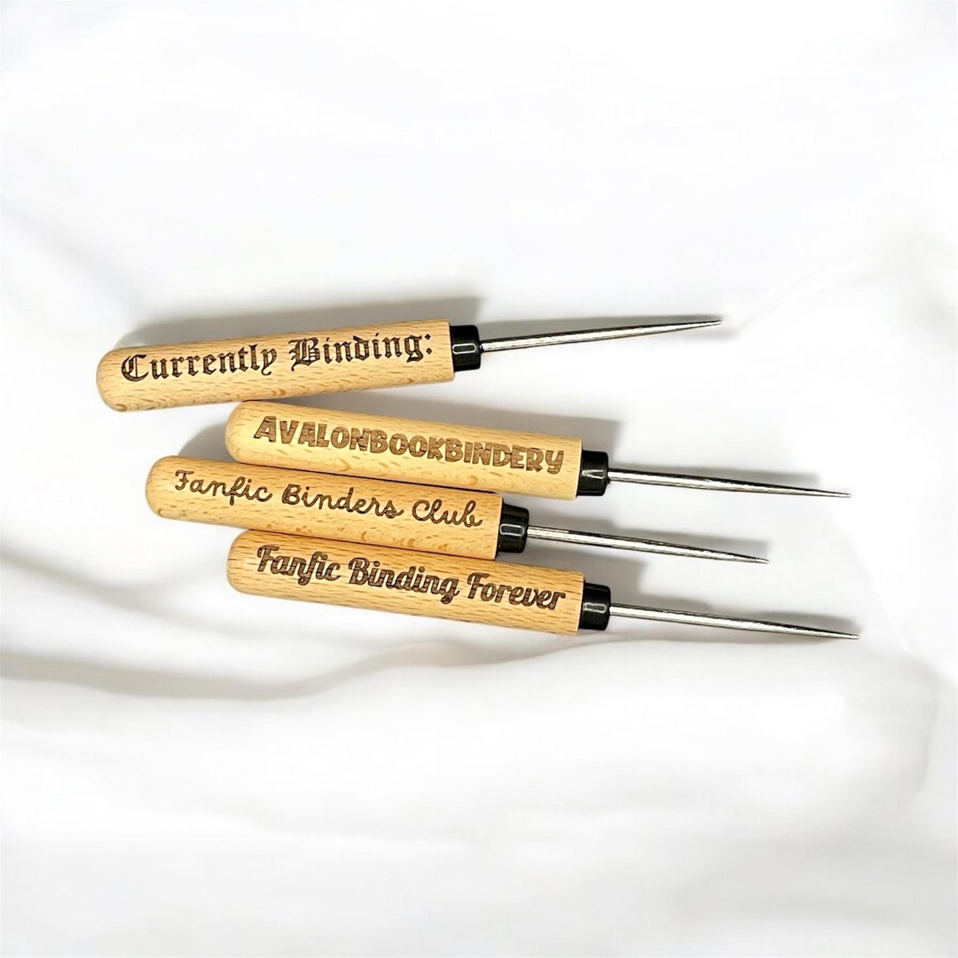 Custom Engraved Awl: Bookbinding & Leather Craft Tool - Etsy