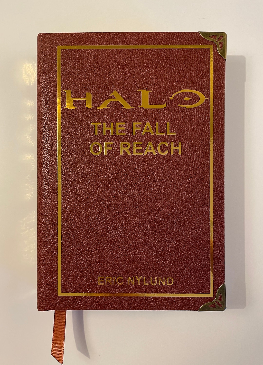 Discounted Halo the Fall of Reach Leather Hardcover Book Rebind - Etsy
