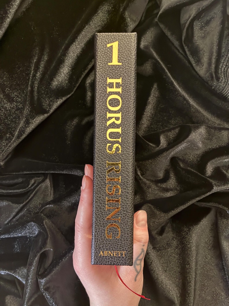 CUSTOM Horus Rising Hardcover Book Rebind - Etsy