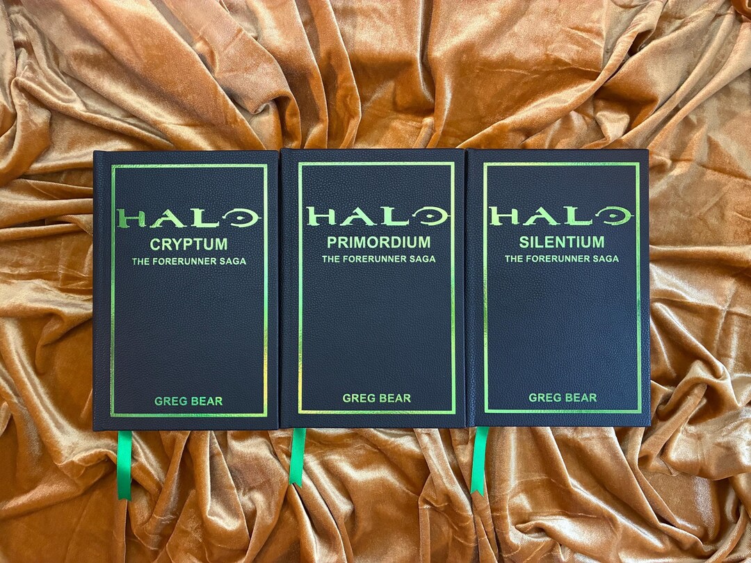 Halo the Forerunner Saga, Special Edition Hardcover Rebind Set - Etsy