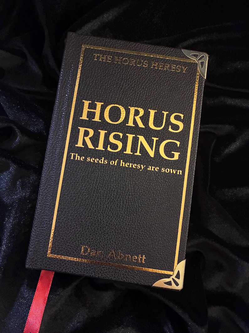 CUSTOM Horus Rising Hardcover Book Rebind - Etsy