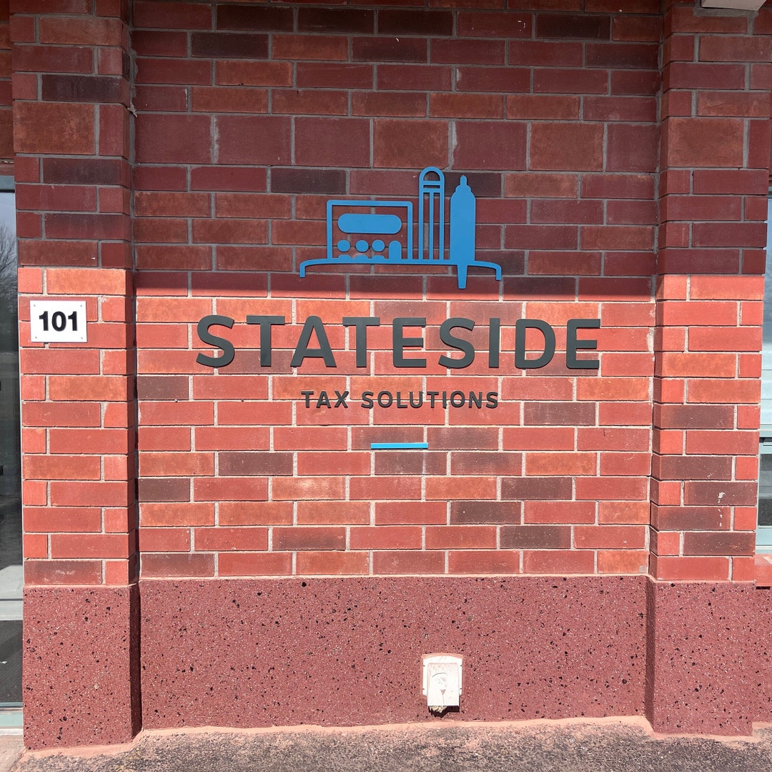 Enhance Your Storefront With Custom Solid Aluminum Signage! Crafted for ...