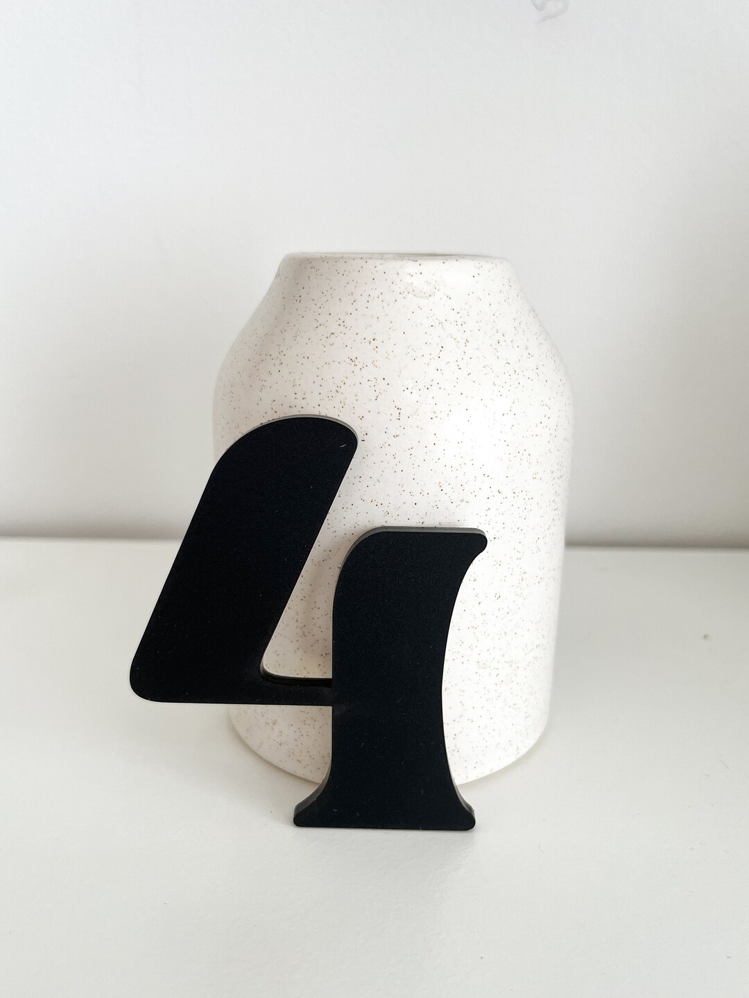 Acrylic Numbers and Letters Gold, White, Black Wedding Acrylic Numbers ...