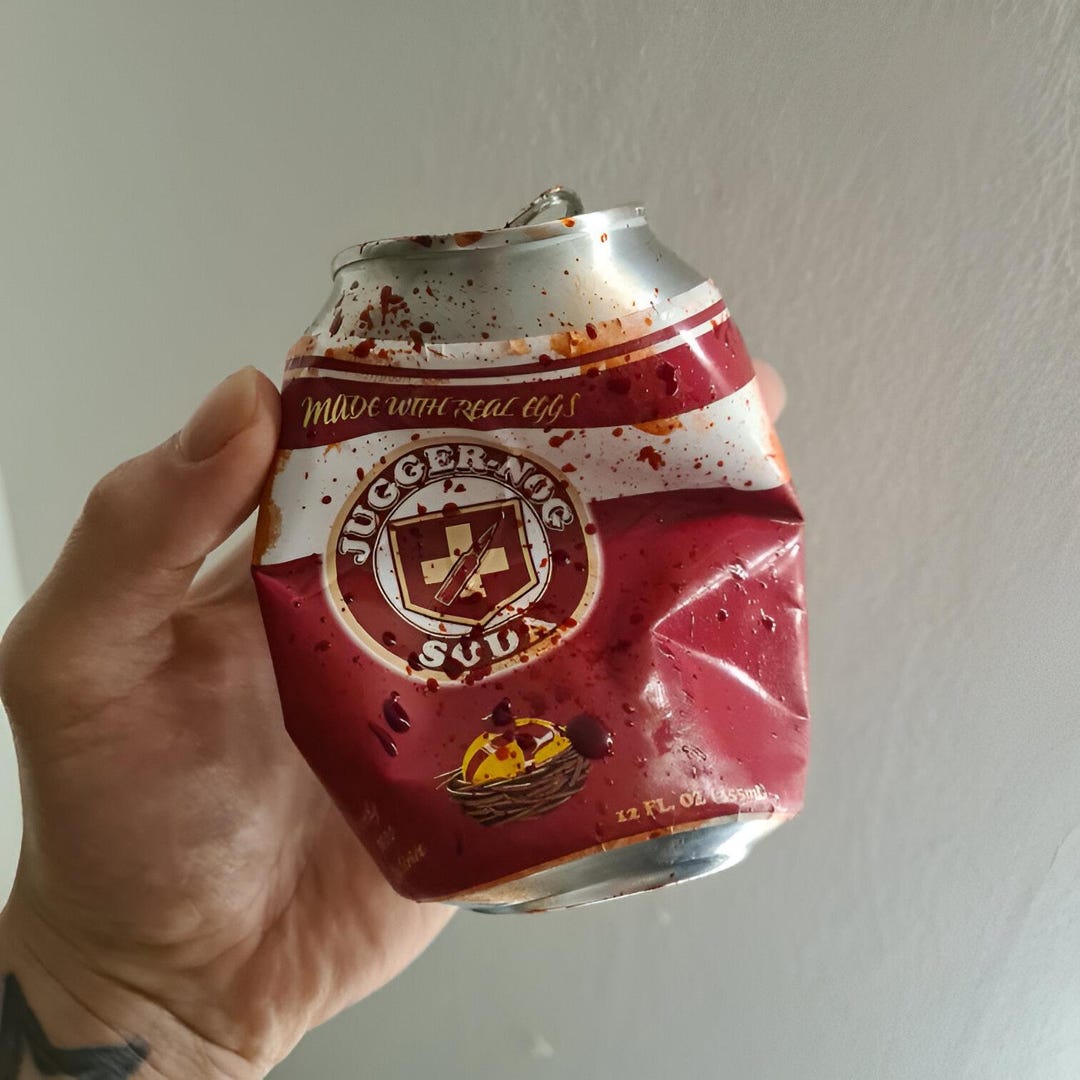 COD Zombies Juggernog Soda Perk Can Prop - Bloody/used Version - Etsy