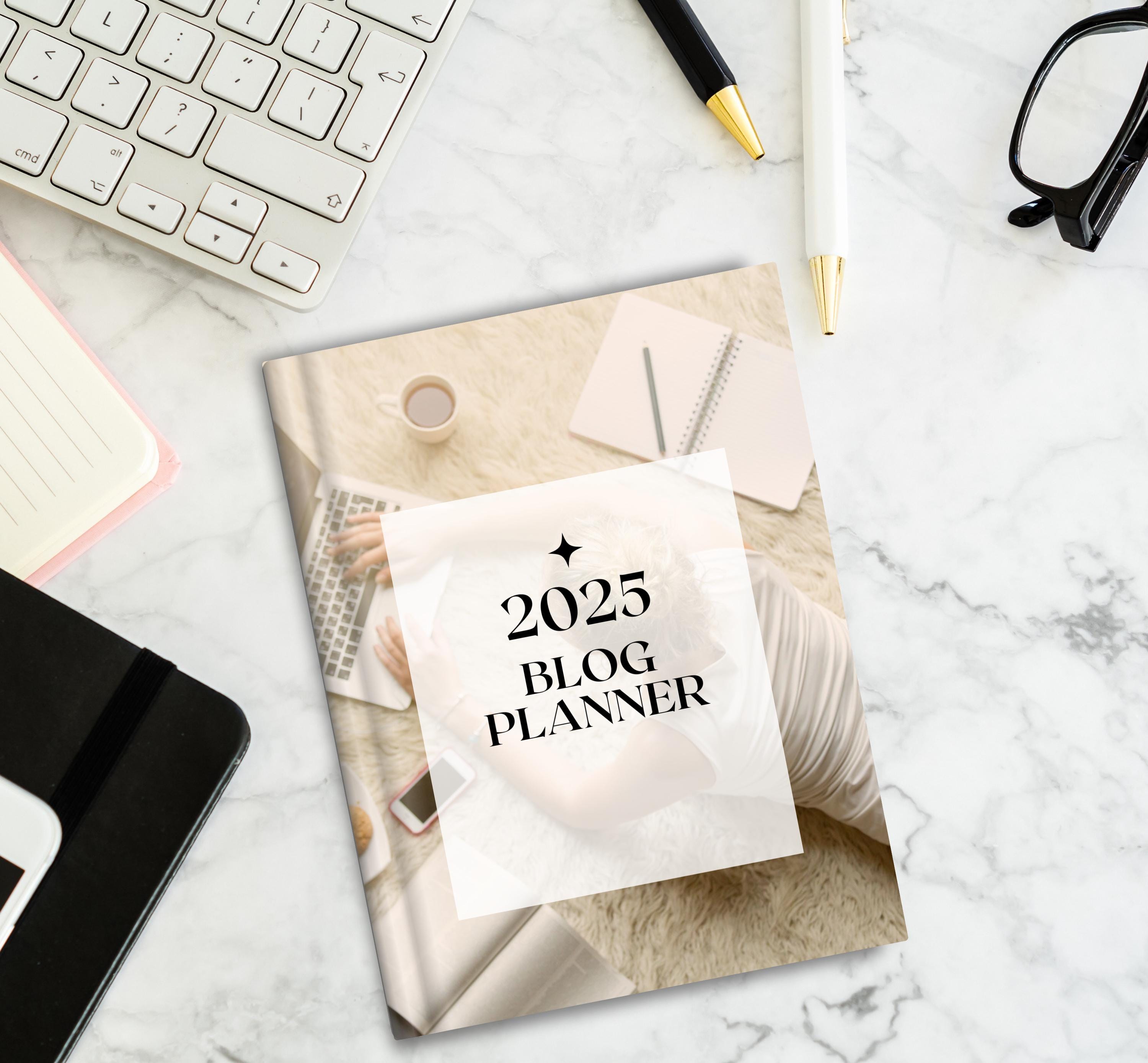 Blog Planner, Ultimate Blog Planner, US Letter Blogging Kit, Printable ...