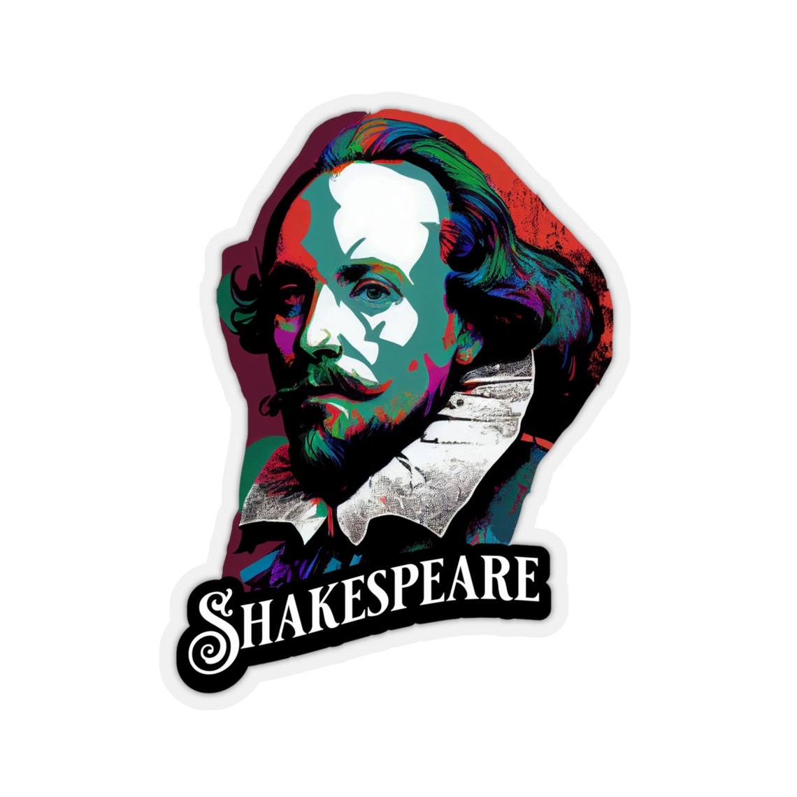Shakespeare Sticker - Etsy