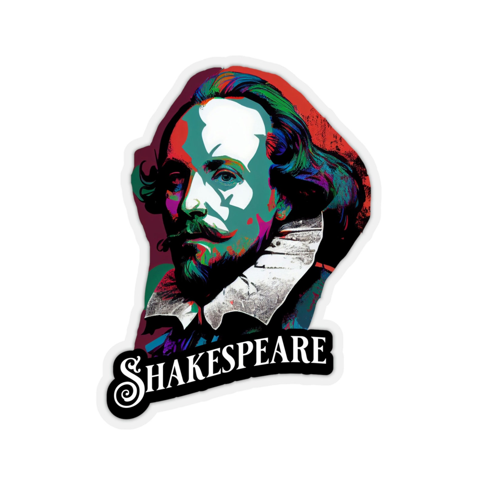Shakespeare Sticker - Etsy