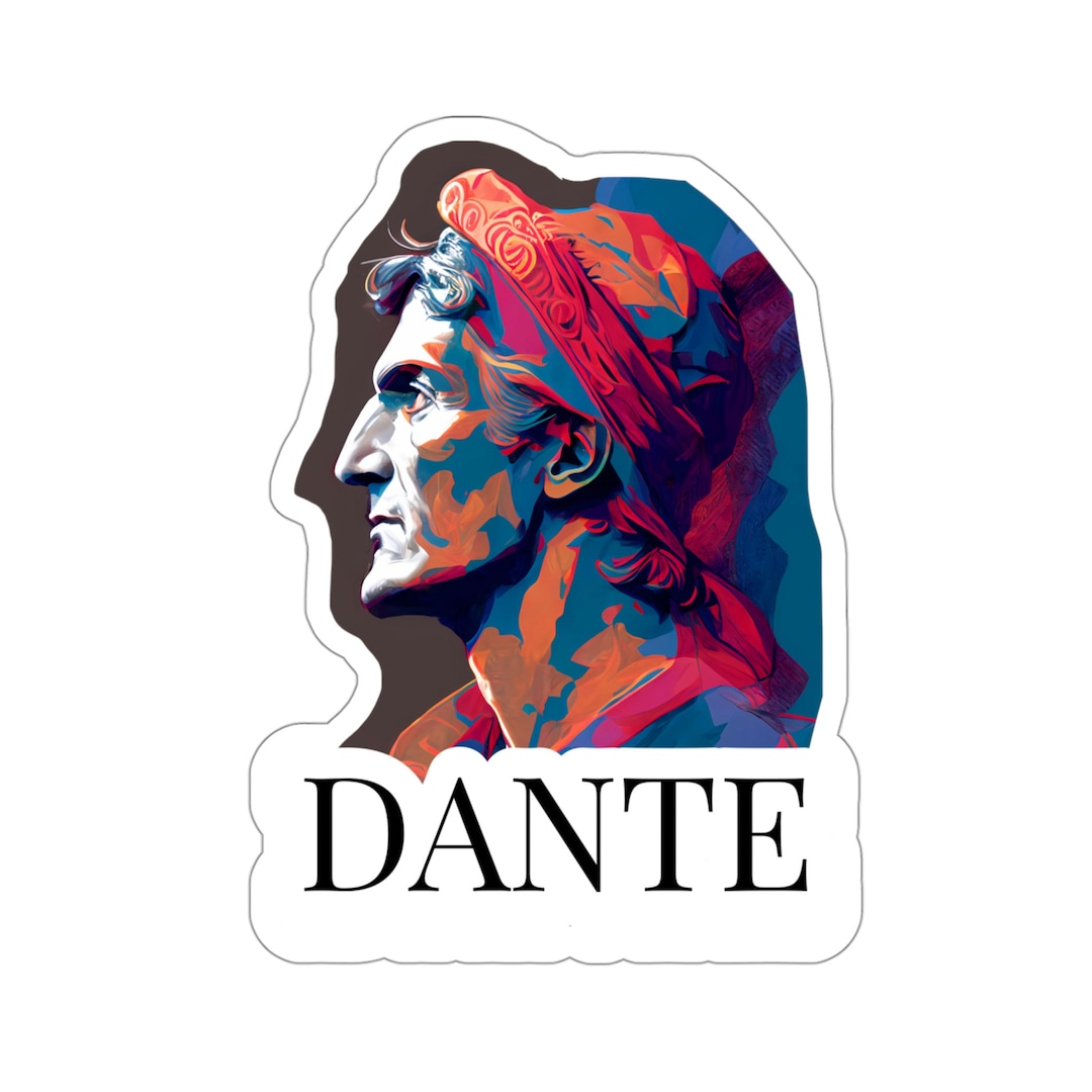 Dante Alighieri Sticker - Etsy
