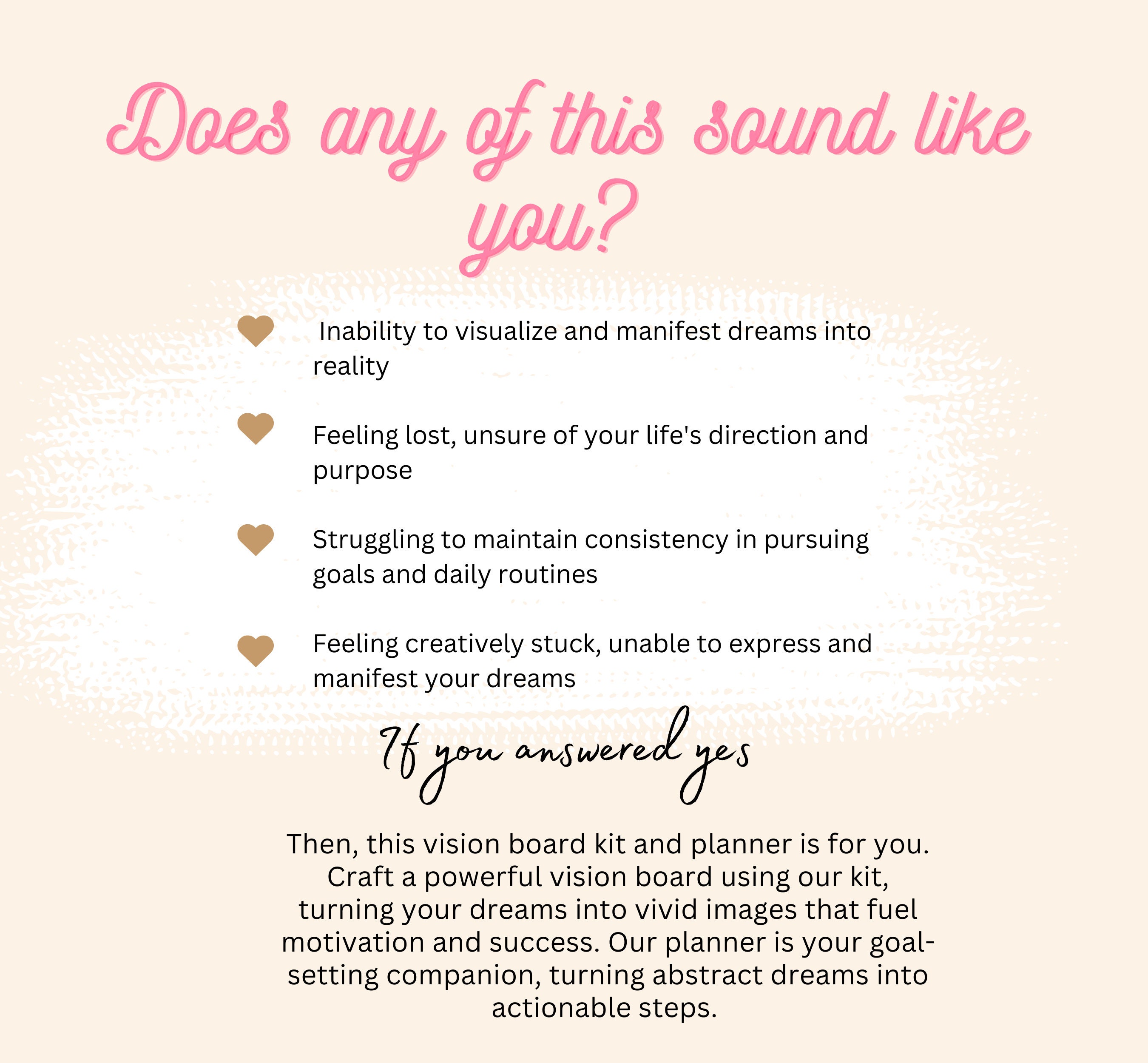 Vision Board Planner Vision Board Bundle Planner & Images Printable ...