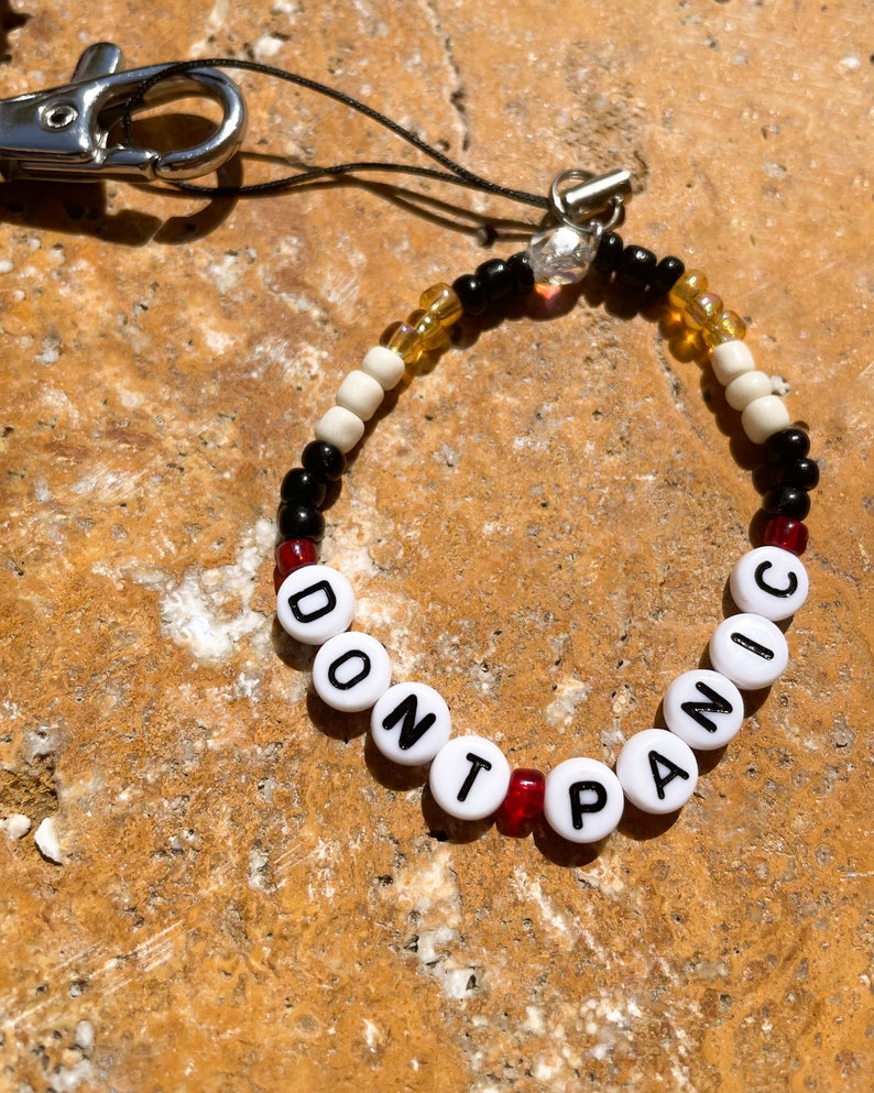 Coldplay Don't Panic Keychain [parachutes] - Etsy