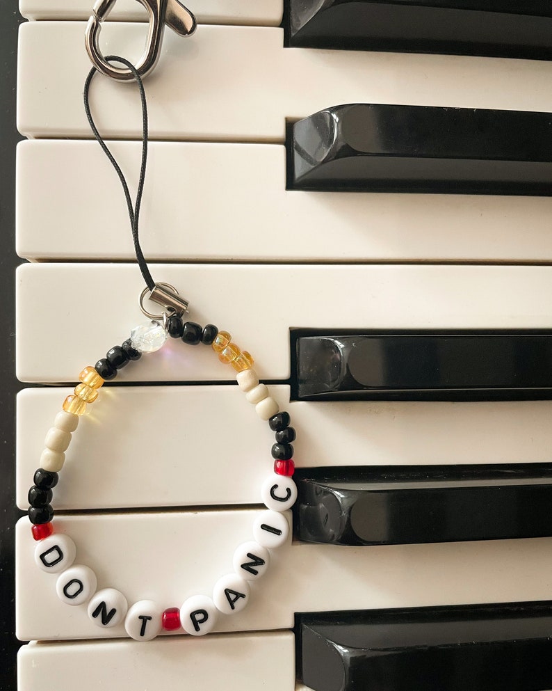 Coldplay Don't Panic Keychain [parachutes] - Etsy