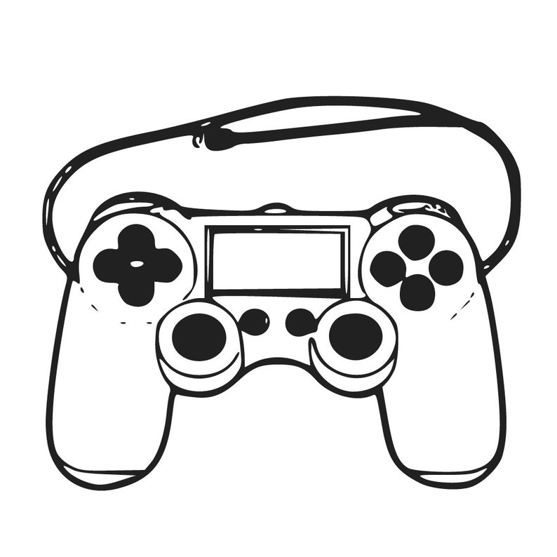 SVG Playstation Controller Vector Image for Cricut - Etsy