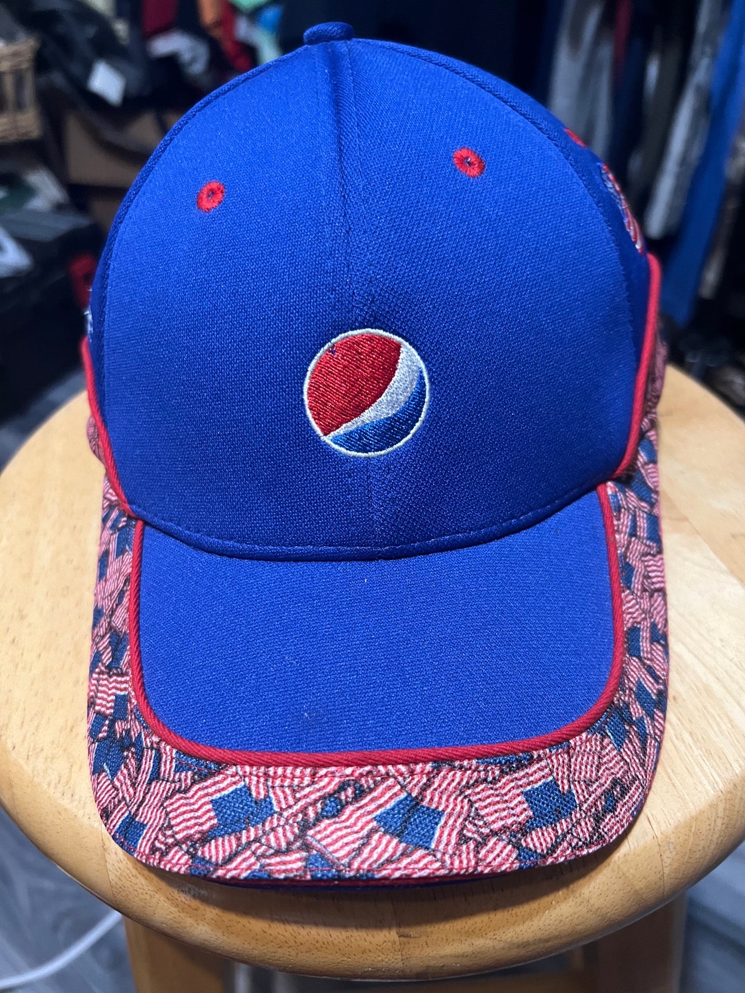 Pepsi Safty American Flag Hat - Etsy
