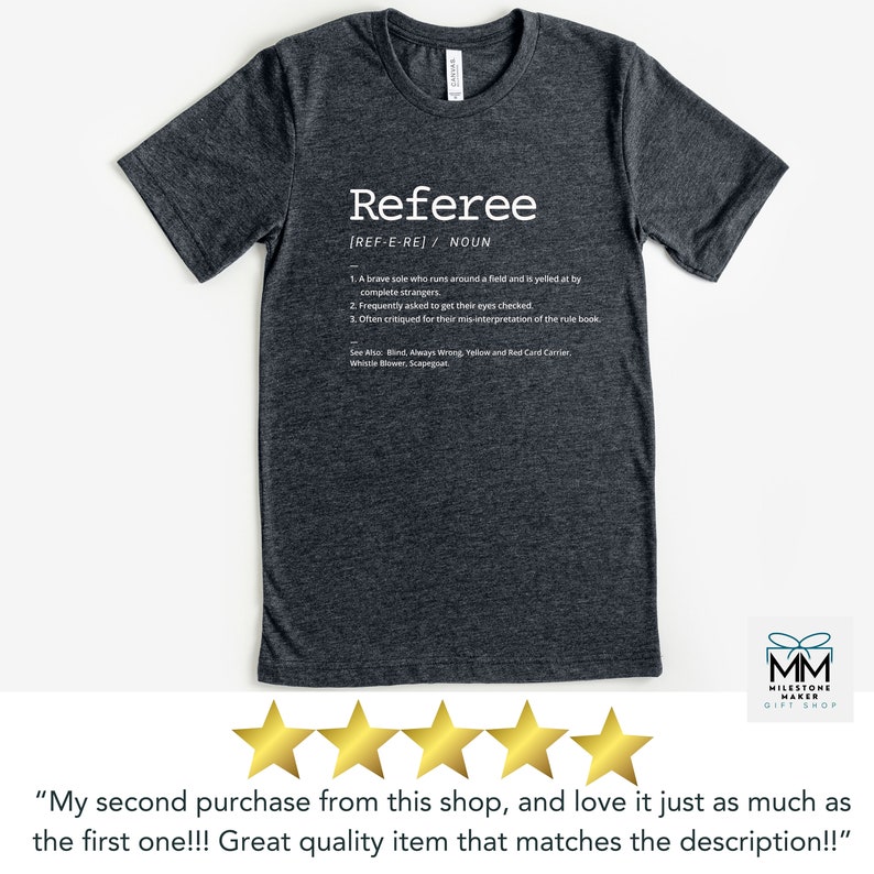 Funny Soccer Referee T-shirt, Gift for Soccer Ref, Soccer Official ...