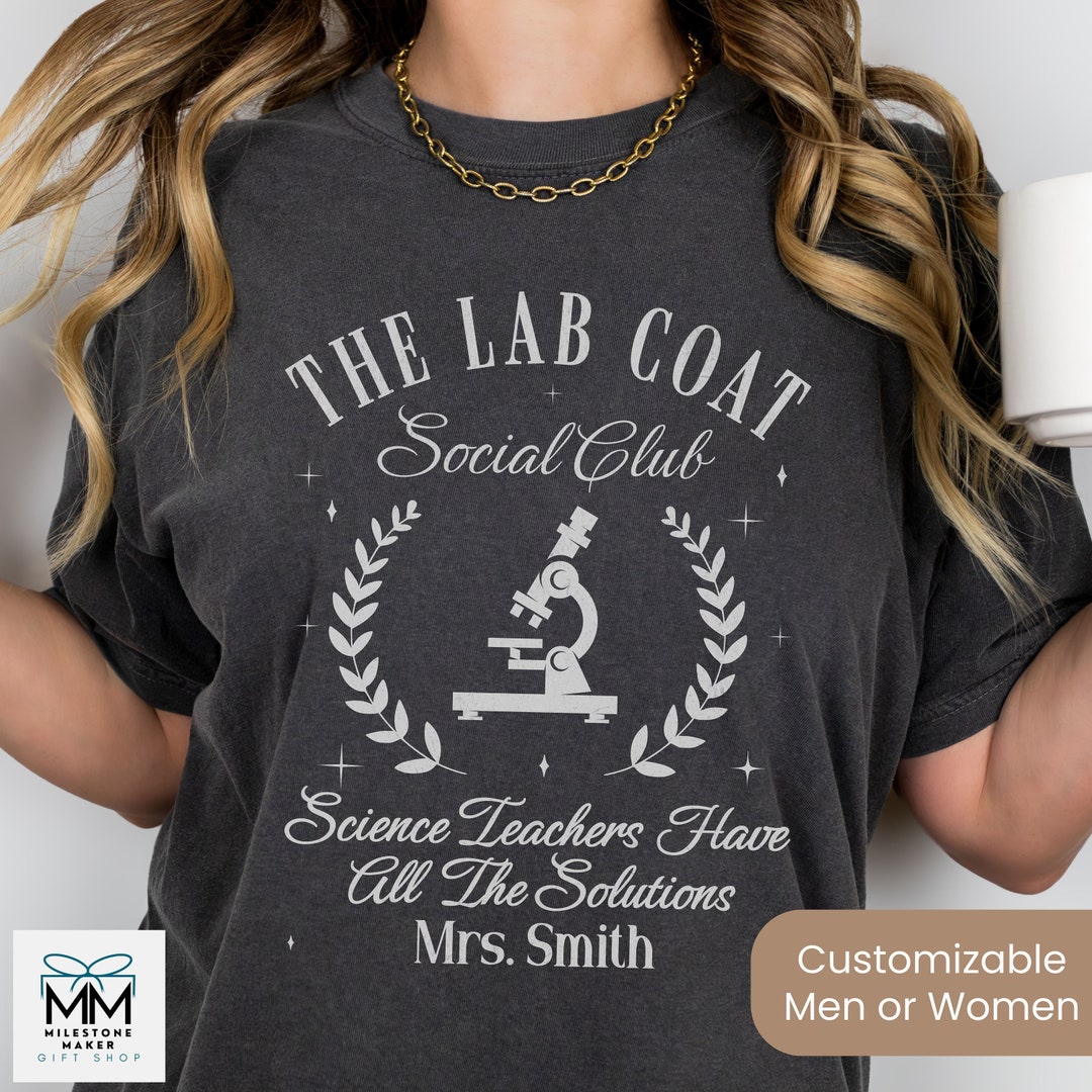 Personalized Science Teacher Shirt for Back to School, Chemistry ...